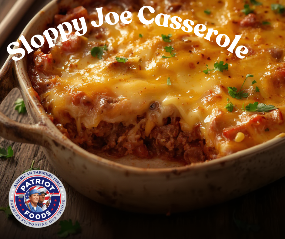 Sloppy Joe Casserole – Patriot Foods, Inc.