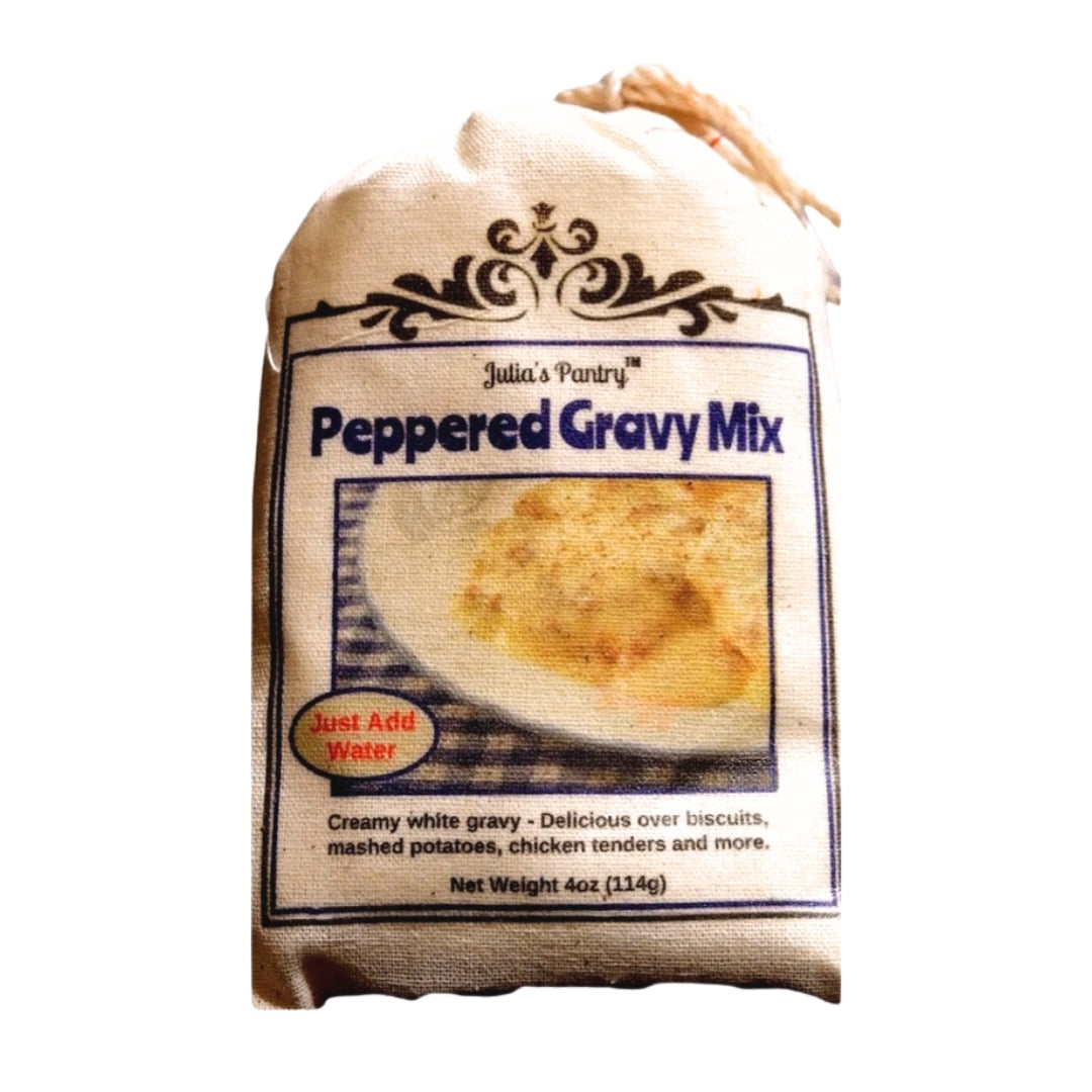 Peppered Gravy Mix 4 oz – Patriot Foods, Inc.